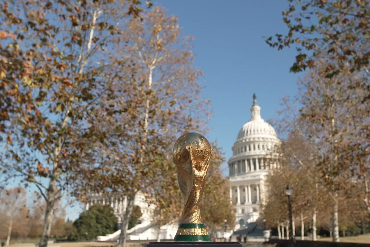 El trofeo del Mundial FIFA 2026 llega a la capital estadounidense | EN ...